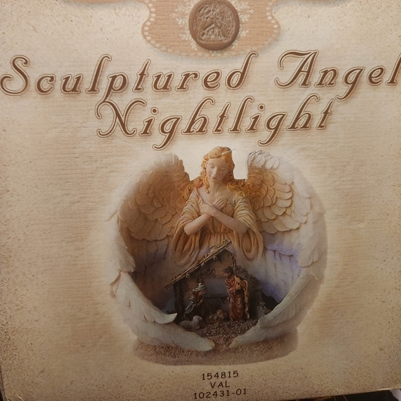 Roman | Holiday | Vintage Sculpture Angel Nightlight | Poshmark